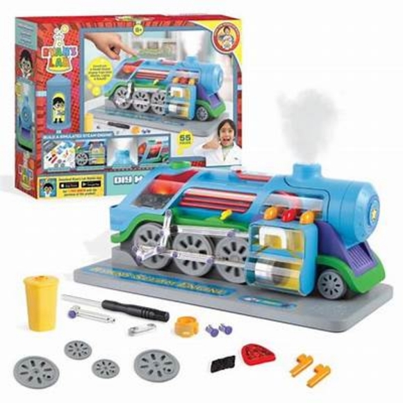 Ryan's World | Toys | Ryans World Mechanical Train Steam Engine ...